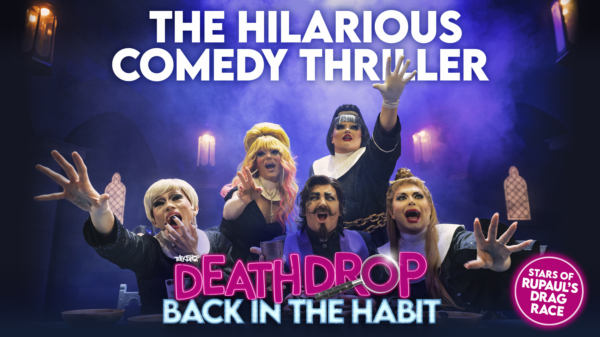 REVIEW Death Drop Back in the Habit, New Theatre by Barbara Hughes ...
